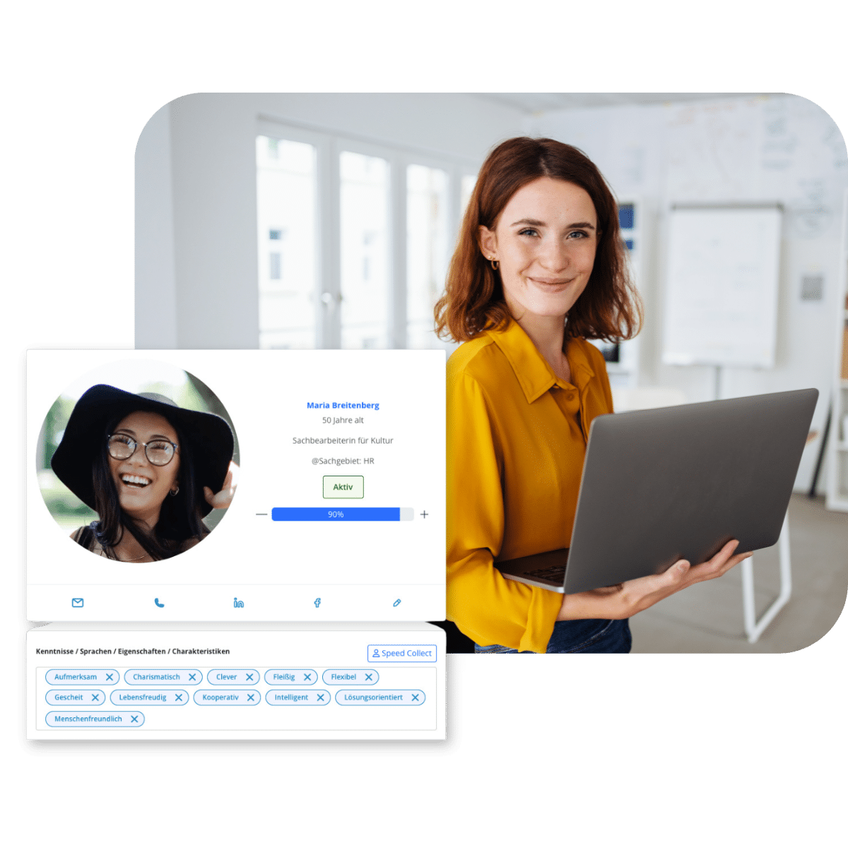 Digitale Personalakte: Mitarbeiterdaten zentral & sicher verwalten